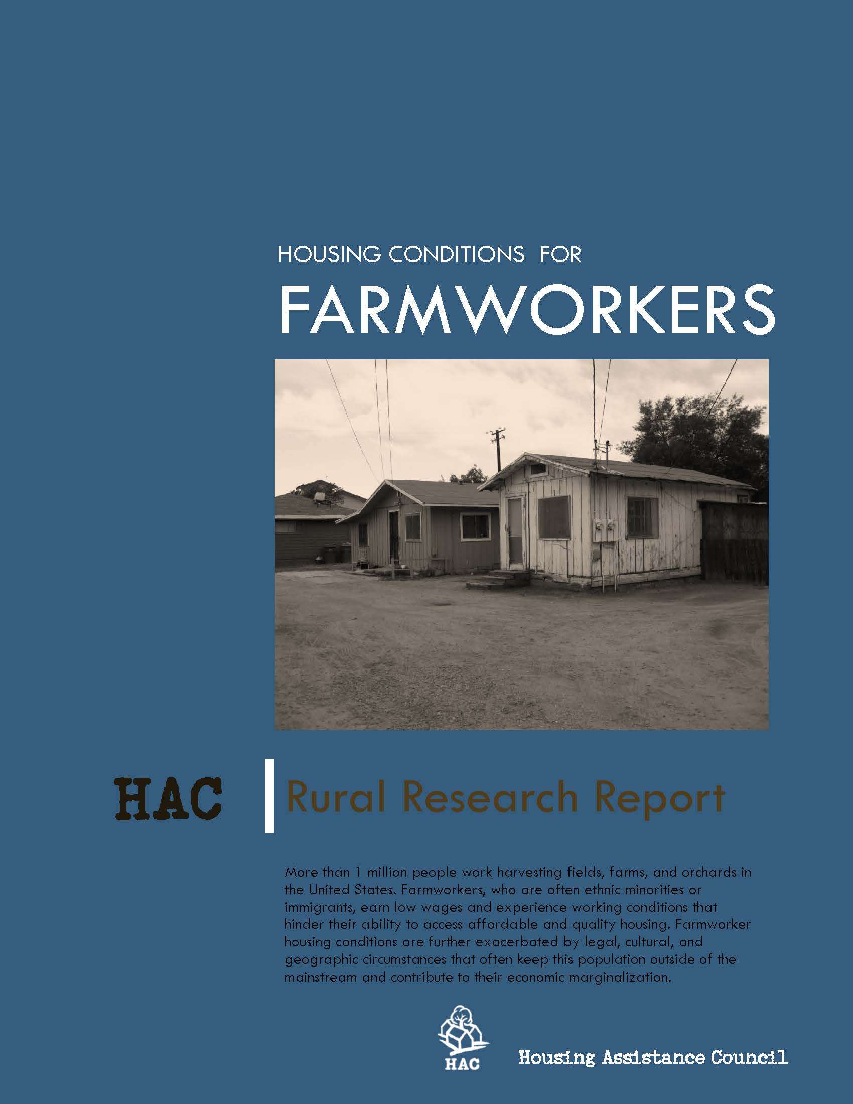 Housing Conditions for Rural Farmworkers - Housing Assistance Council