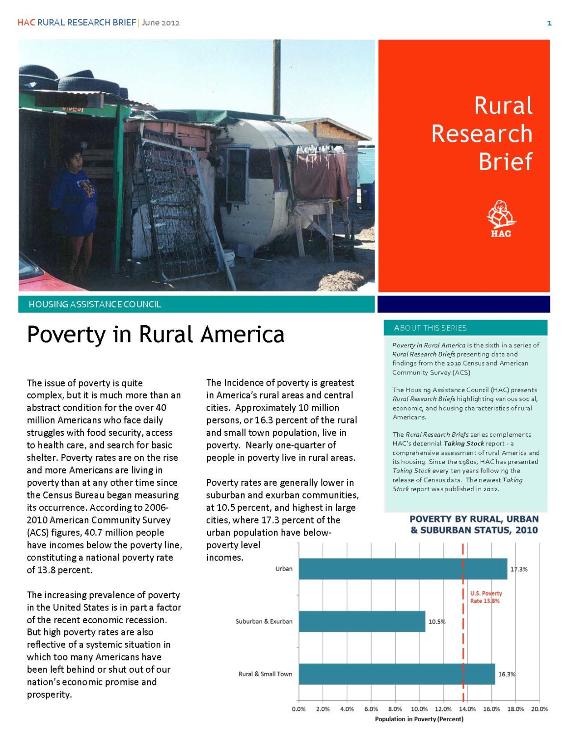 Poverty in Rural America - Housing Assistance Council